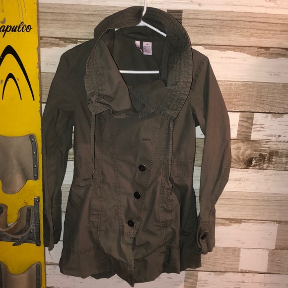 Stella Starr | Jackets & Coats | Army Green Fallspring Jacket | Poshmark